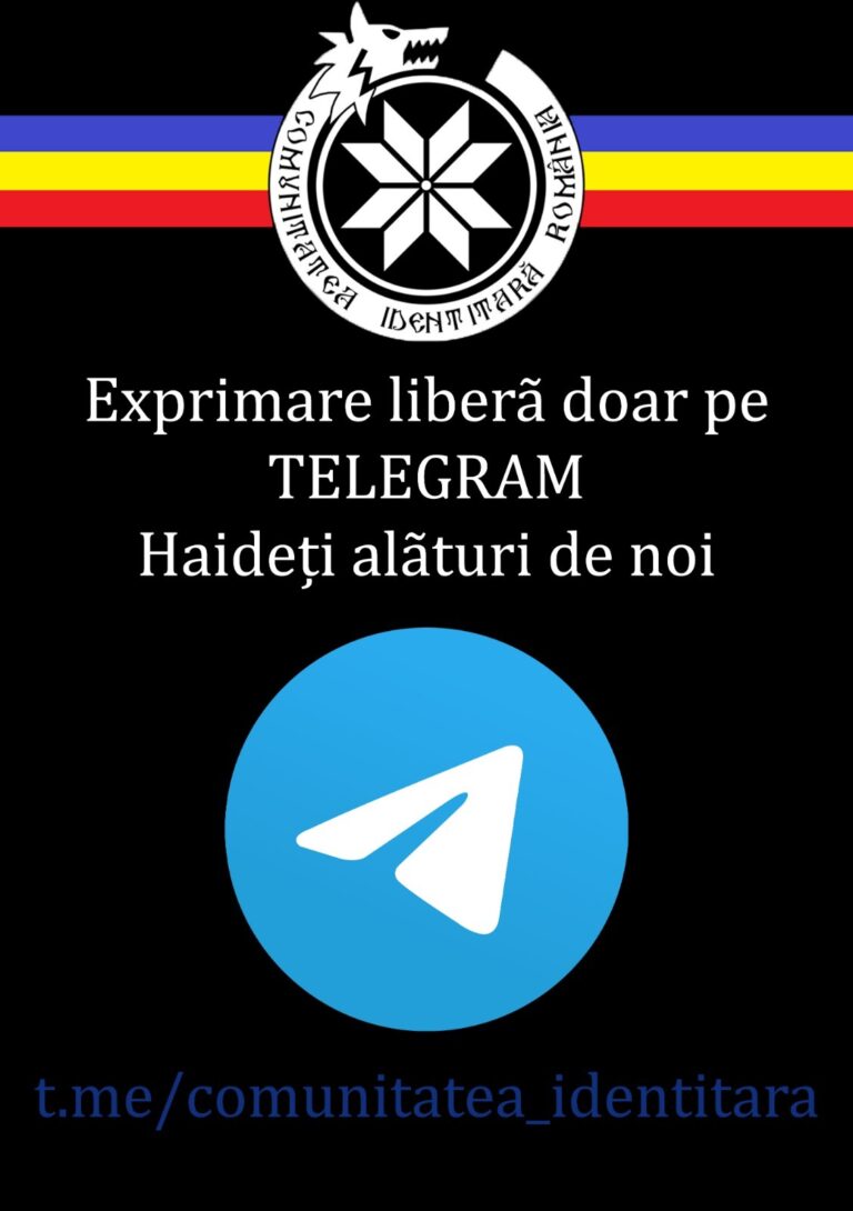 Fii cu un pas înaintea cenzurii! Urmărește-ne pe Telegram - Comunitatea ... Fii cu un pas înaintea cenzurii! Urmărește-ne pe Telegram - Comunitatea ...